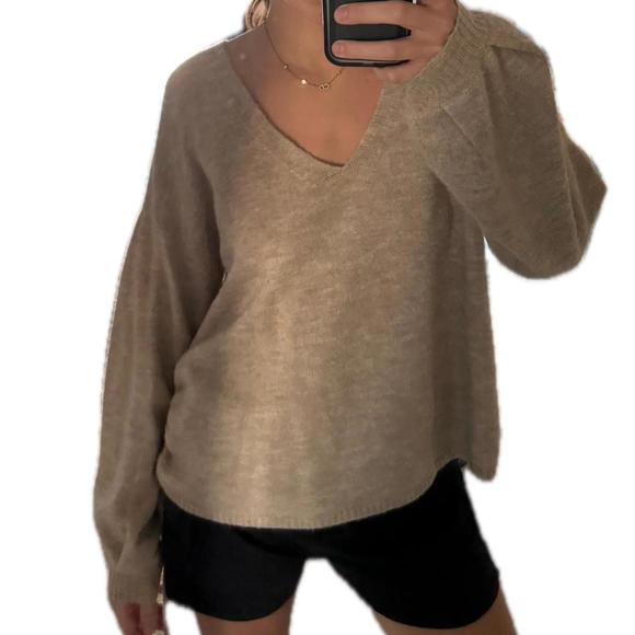 Sweaters | Gf Collection Sweater Tan Color | Poshmark